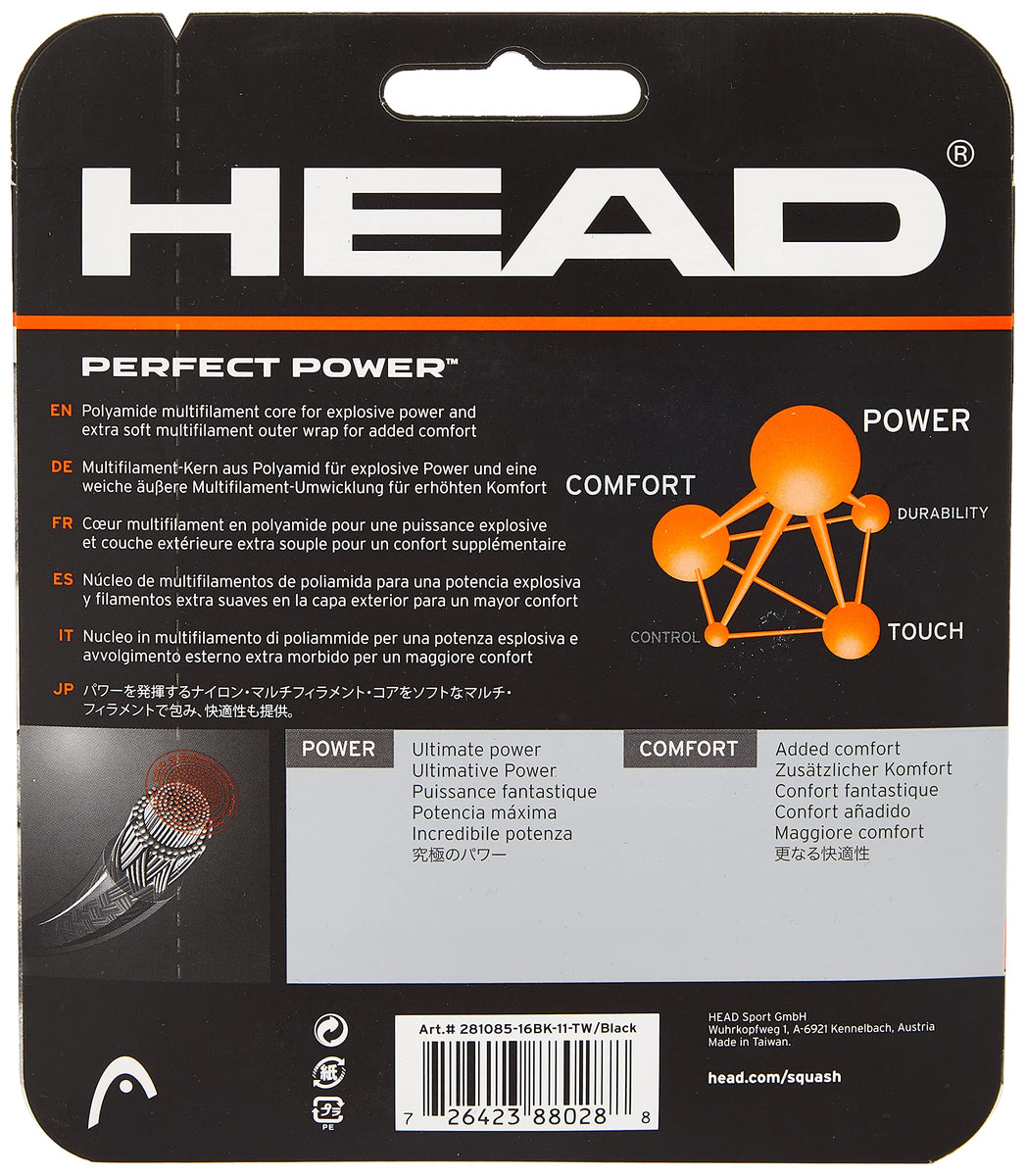 HEAD PERFECT POWER SQUASH STRING – Badeq Shop
